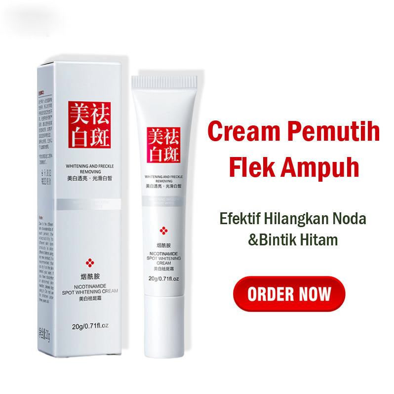 Jual FUYAN Whitening Freckle Cream Remove Dark Spots Anti Freckle Cream Niacinamide Fade ...