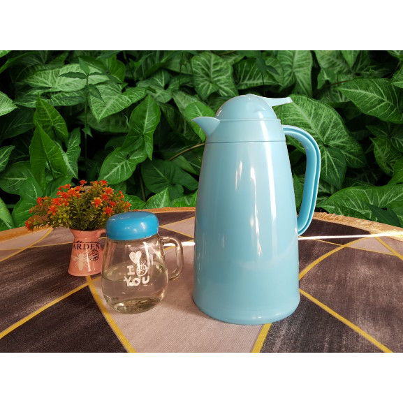 Jual Yamata Thermos Air Panas Bahan Dalam Kaca Luar Plastik Stainless ...