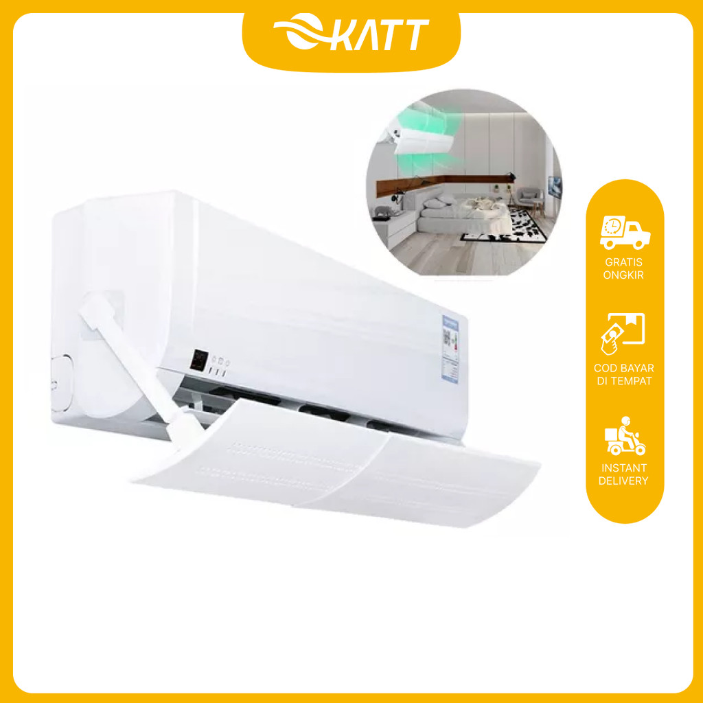 Jual Cover Angin Reflektor Udara AC Lipat Universal Akrilik Talang ...