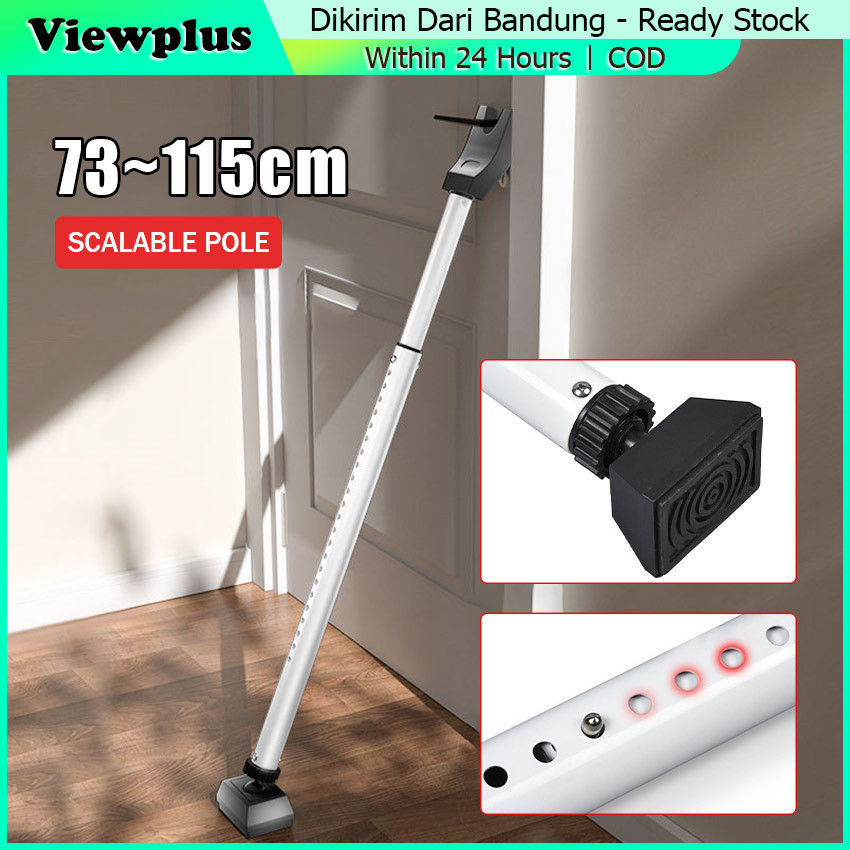 Jual Door Stopper Lantai Pintu Portable Besi Anti Maling Heavy Duty ...