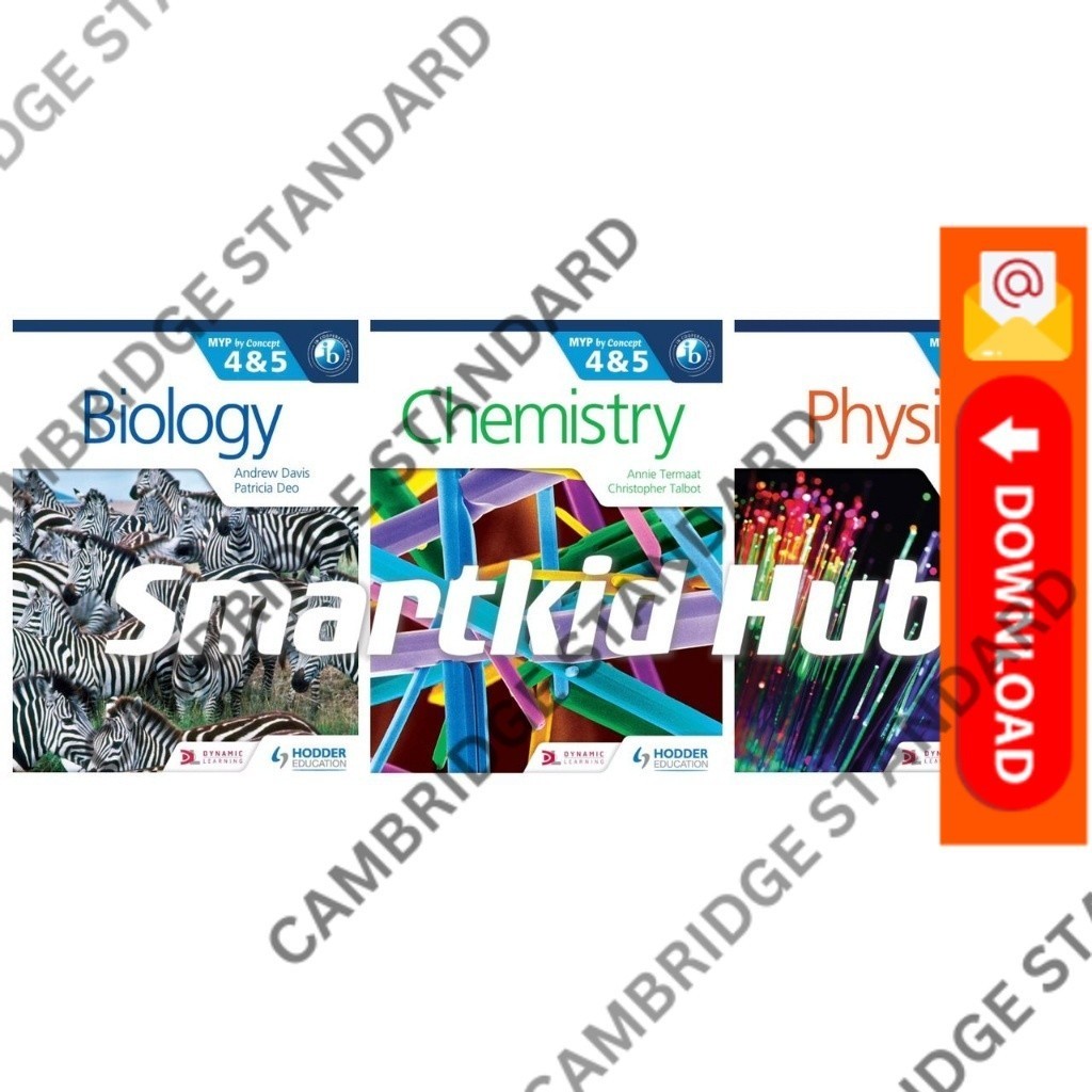 Jual BELI 3 BONUS 1 Biology Chemistry Physics 4&5 for the IB MYP by ...