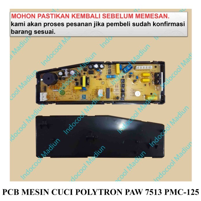 Jual KWALITAS BAGUS KWS PCB/Panel/Modul Mesin Cuci Polytron Touchscreen PMC-125 ( Paw 7513 ...
