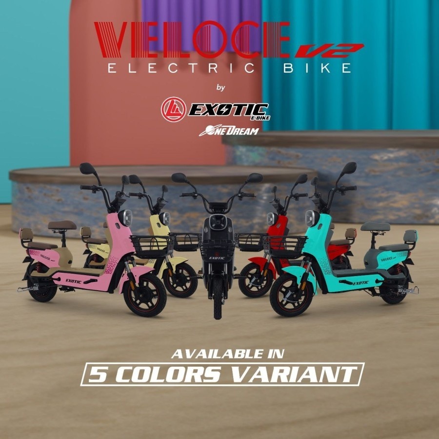 Jual Sepeda Listrik Exotic Veloce V2 48 V / 500 W Electric E Bike ...