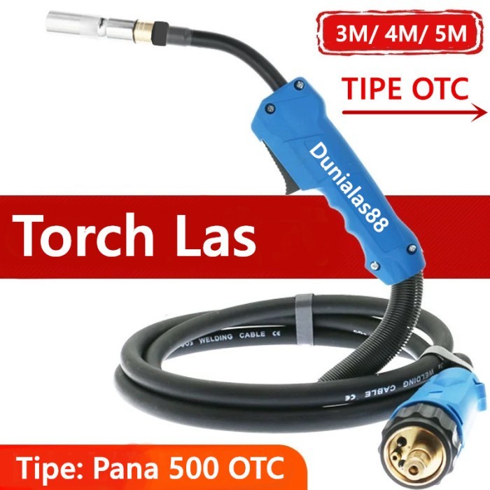 Jual Pana 500 OTC Torch Las Stang MIG Torch Las Tipe OTC Pana 500 Stang ...