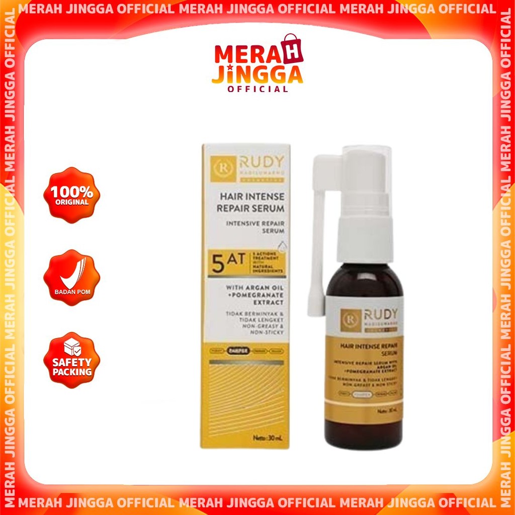 Jual Rudy Hadisuwarno Cosmetics Hair Intense Repair Serum 30 ml | Merah ...