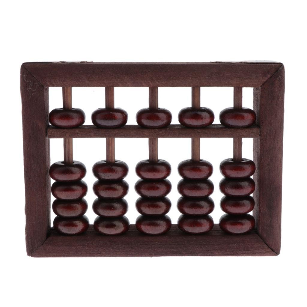 Jual 5 Digit Rods Standard Abacus Soroban Chinese Calculator Counting ...