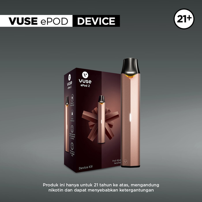 Jual Vape VUSE ePod Warna Rose Gold | Shopee Indonesia