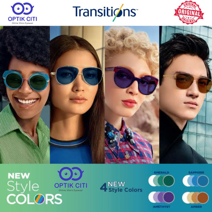 Jual lensa crizal essilor transition signature Gen 8 Style colors ...