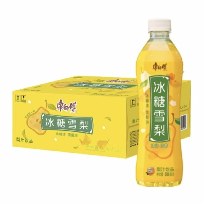 Jual KANG SHI FU SUGAR SNOW PEAR JUICE 500ml TEH PIR GULA BATU | Shopee ...