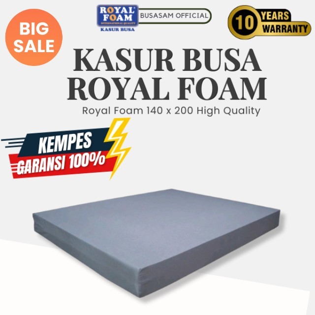 Jual KASUR BUSA ROYAL FOAM 140X200 KASUR SPON MATRAS ROYAL FOAM BUSASAM ...