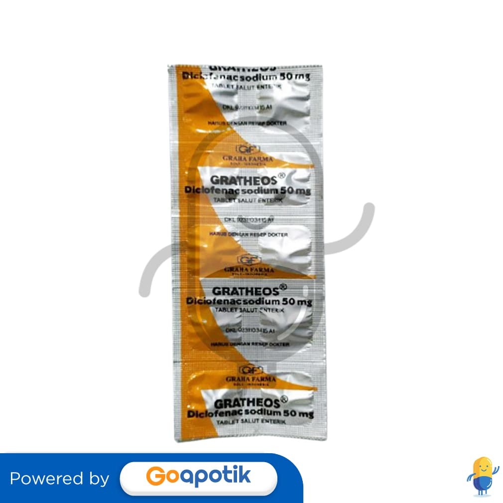 Jual Gratheos 50 Mg Strip 10 Tablet | Shopee Indonesia