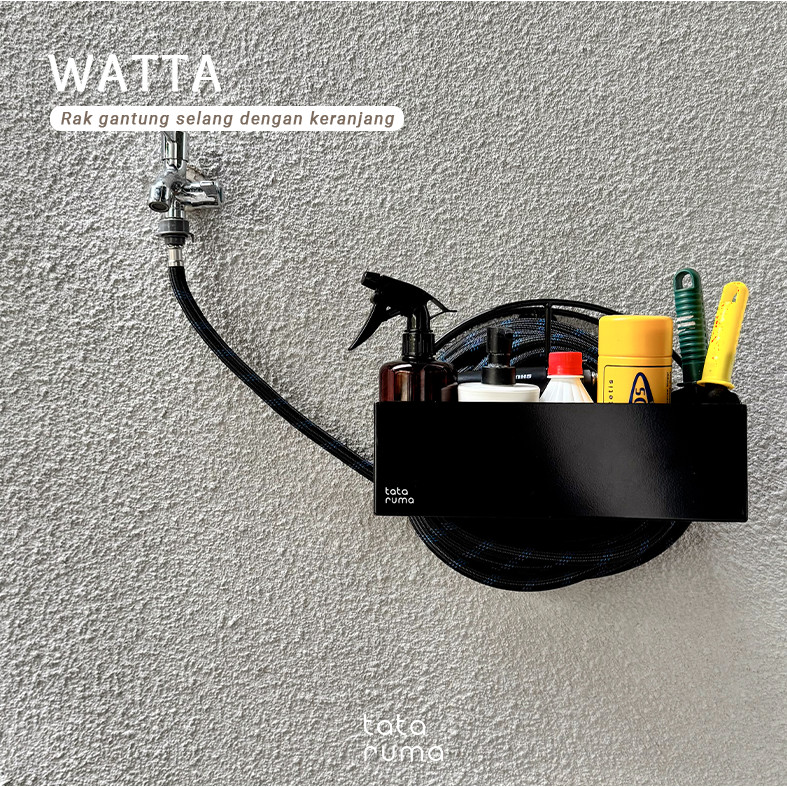 Jual TATARUMA Watta - Rak Gantung Gulungan Selang Air Dinding Garasi ...