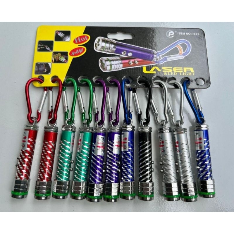 Jual laser ulir besi senter mainan nyala led 12 pcs laser besi | Shopee ...