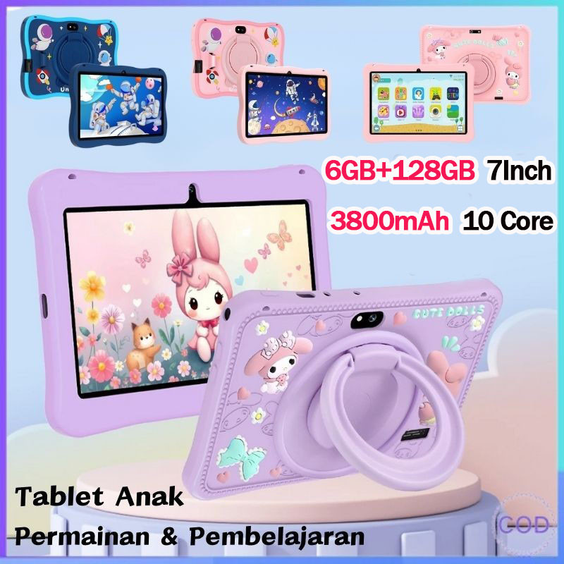 Jual [COD] Tablet Anak 7 Inch-RAM6GB+ROM128GB dengan Case Anti Jatuh ...