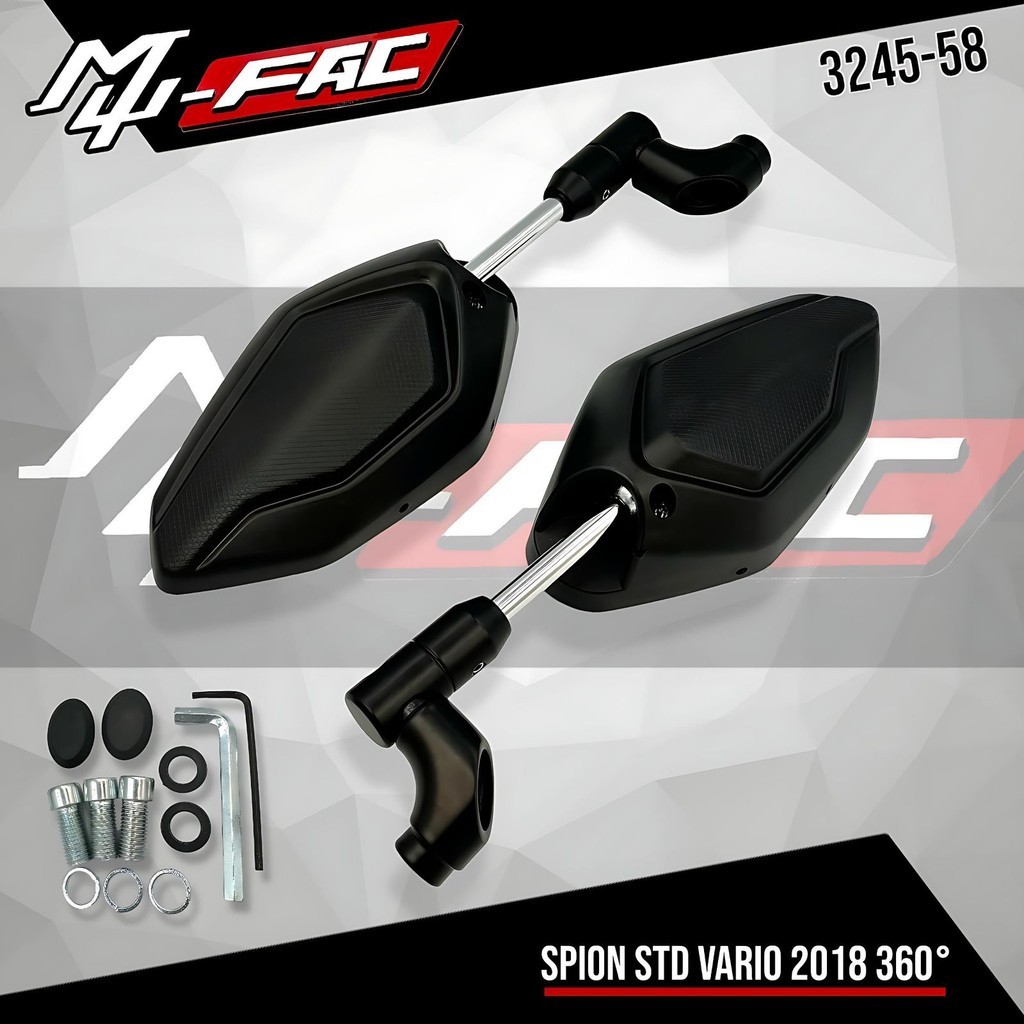 Jual Spion MUFAC Model Standar VARIO 2018 360 Derajat Universal Motor ...