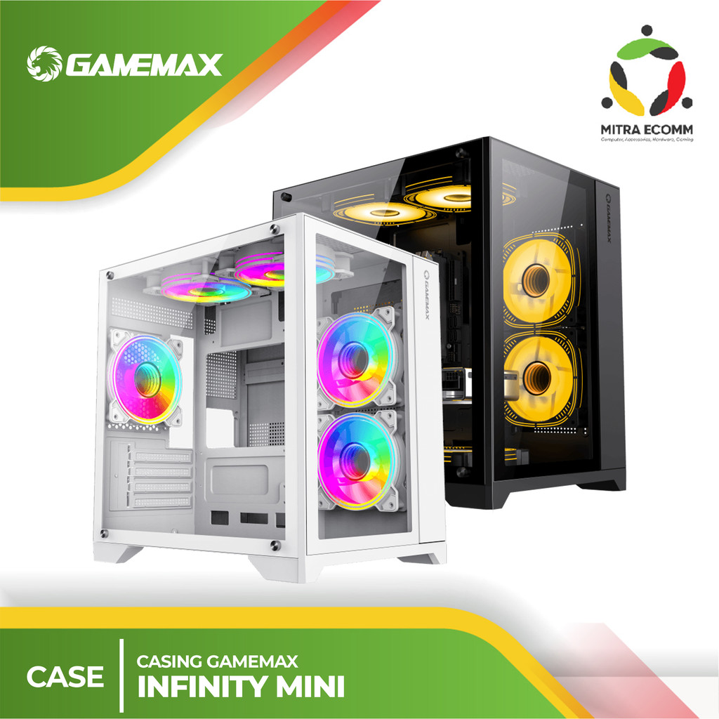 Jual Gamemax Casing Infinity Mini PC Case | Shopee Indonesia