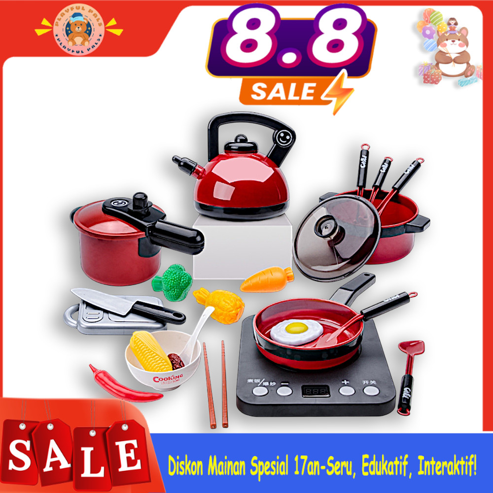 Jual MAINAN DAPUR COOKING SET / MAINAN ANAK MASAK-MASAKAN / MAINAN ANAK ...