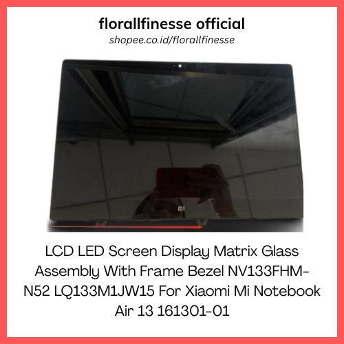 Jual LCD LED Screen Display Matrix Glass Assembly With Frame Bezel ...