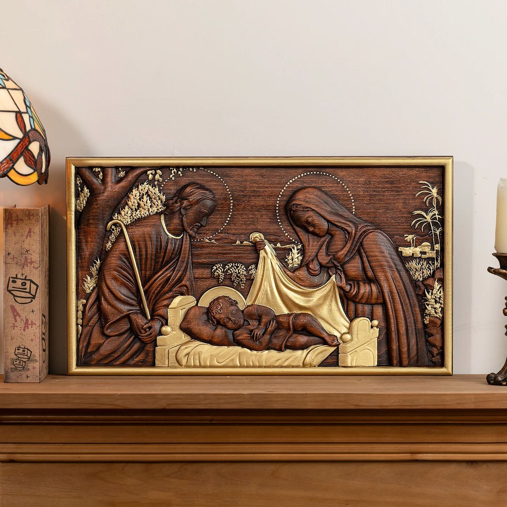 Jual Jesus Statue of Jesus Crucifix for Home Decor,Nativity Square ...