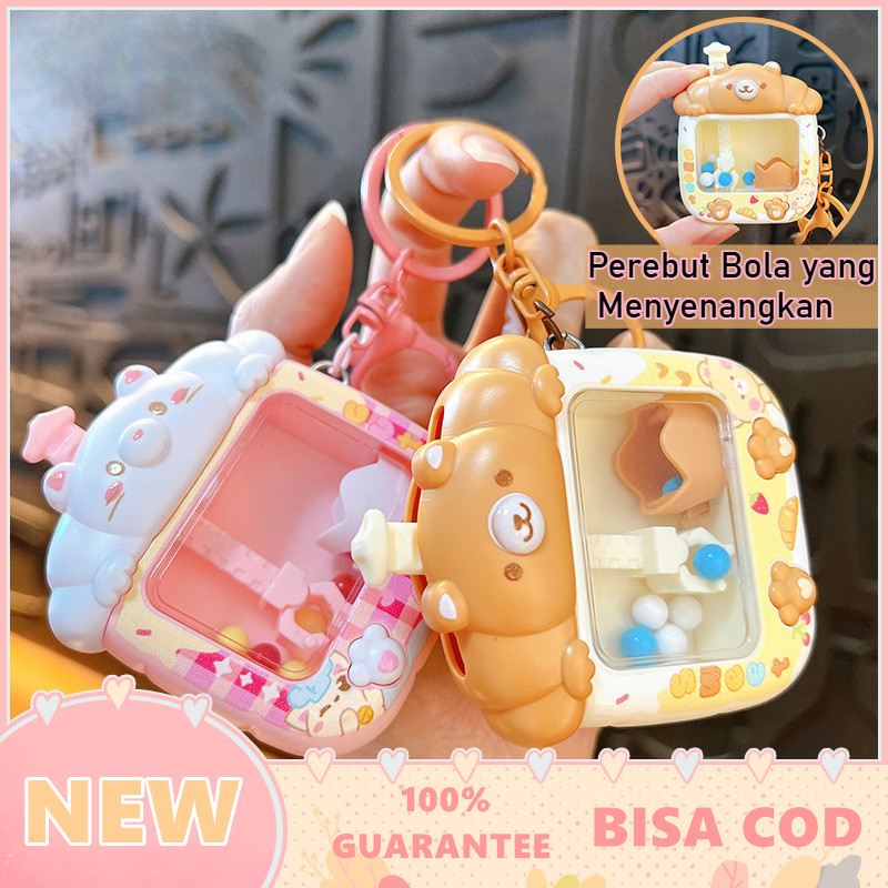 Jual Ready-Gantungan Kunci Ball Claw Machine / Mesin Derek Kreatif ...