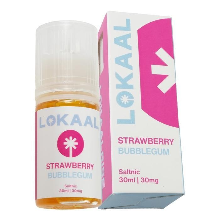 Jual [SALT] - Lokaal STRAWBERRY BUBBLEGUM 30ML 30MG by Movi Liquid Pods ...