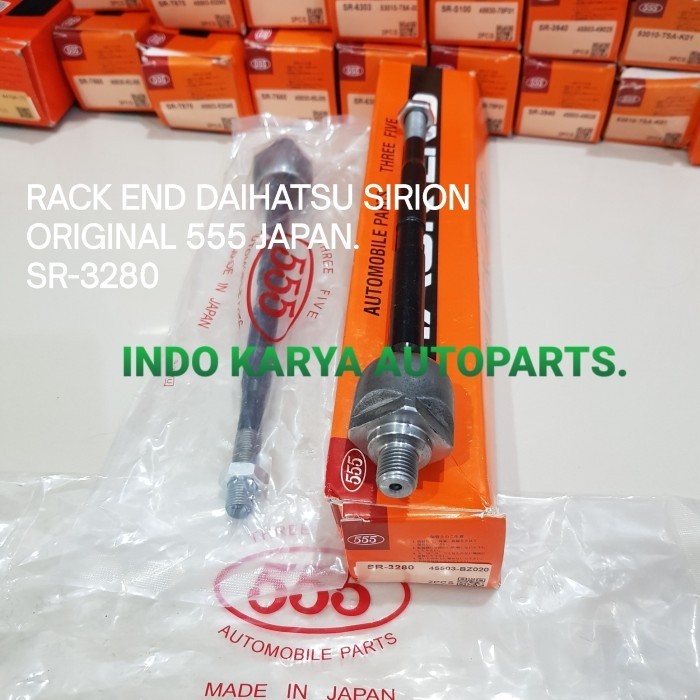 Jual RACK END LONG TIE ROD DAIHATSU SIRION MEREK 555 JAPAN ORIGINAL. | Shopee Indonesia
