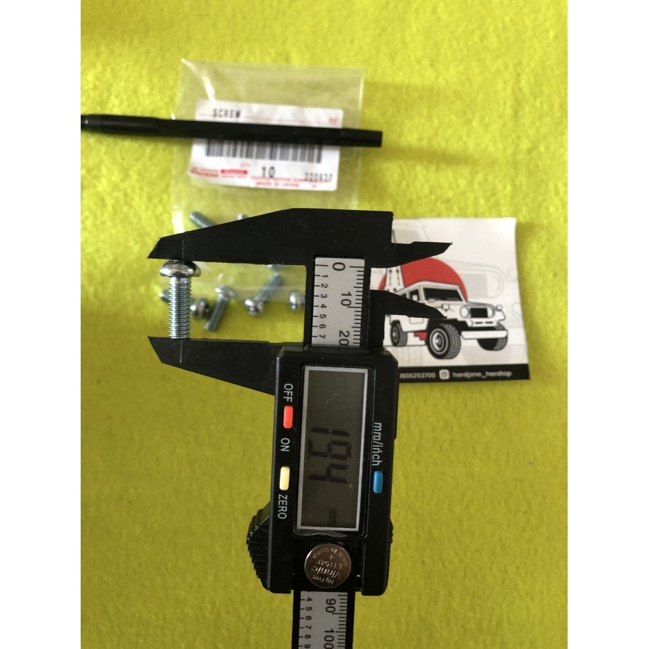 Jual sekrup baut mur engsel luar dalam pintu belakang hardtop fj40 bj40 ...