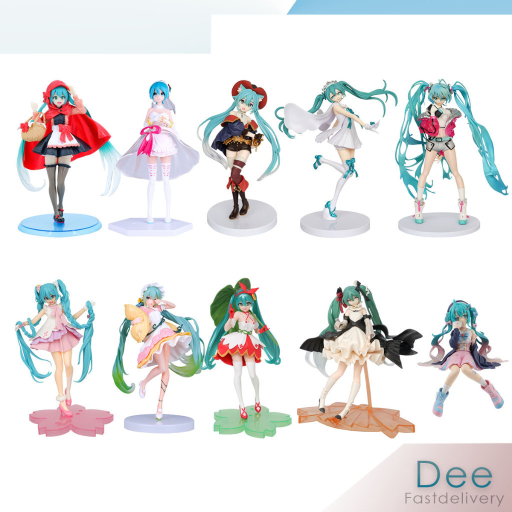 Jual Hatsune Miku Collection small to medium size action figure ...