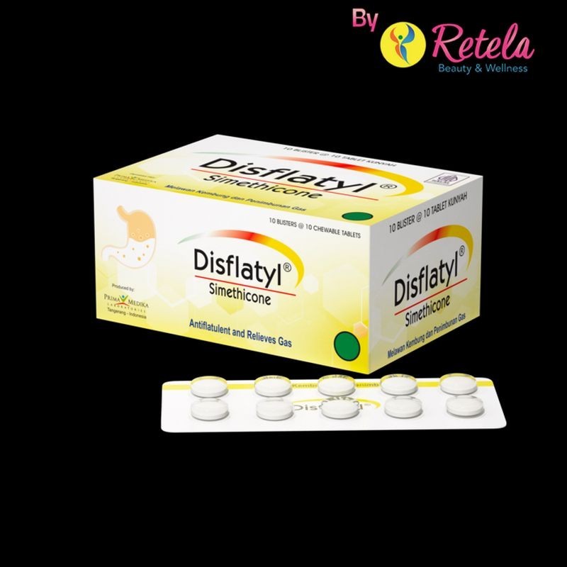 Jual DISFLATYL 40 MG 1 BOX 100 TABLET | Shopee Indonesia