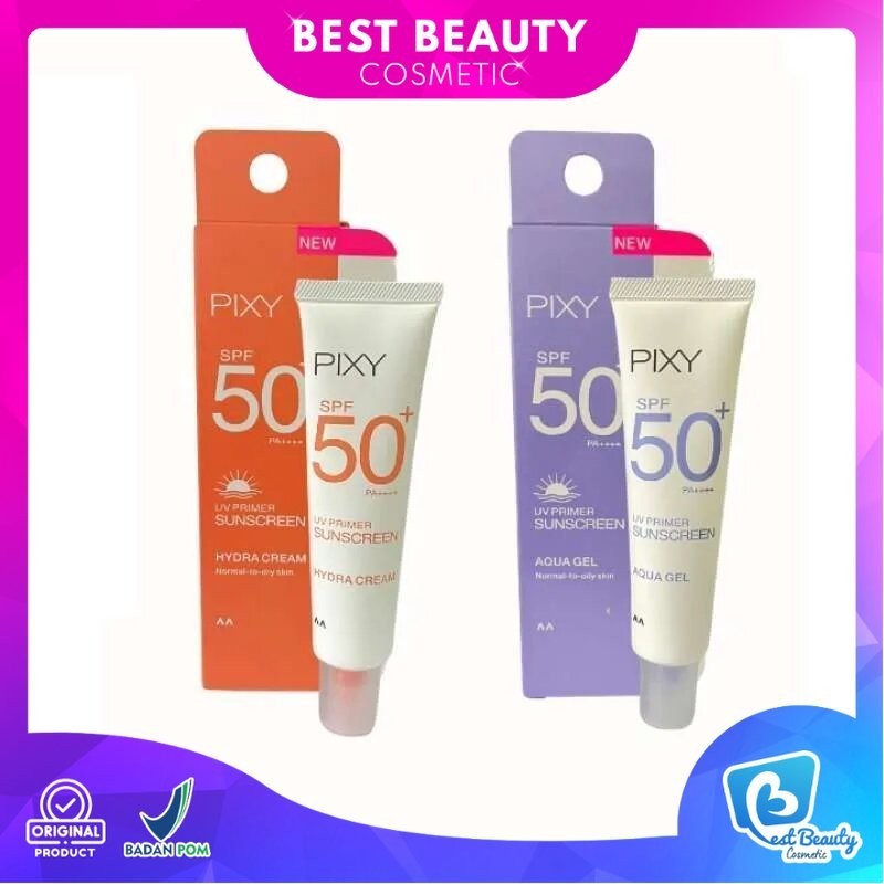 Jual ★ BB ★ PIXY UV Primer Sunscreen SPF50 Pa++++ 30g | Pixy UV Primer Sunscreen 30g - Aqua Gel ...