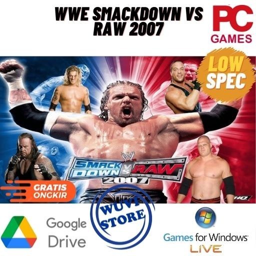Jual Game PC WWE Smackdown vs Raw 2007 | GAME PC Ringan Full Version ...