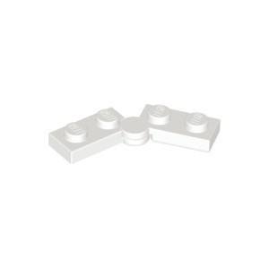 Jual Lego Part 2429 & 2430 2429c01 Hinge Plate 1 x 4 Swivel White ...