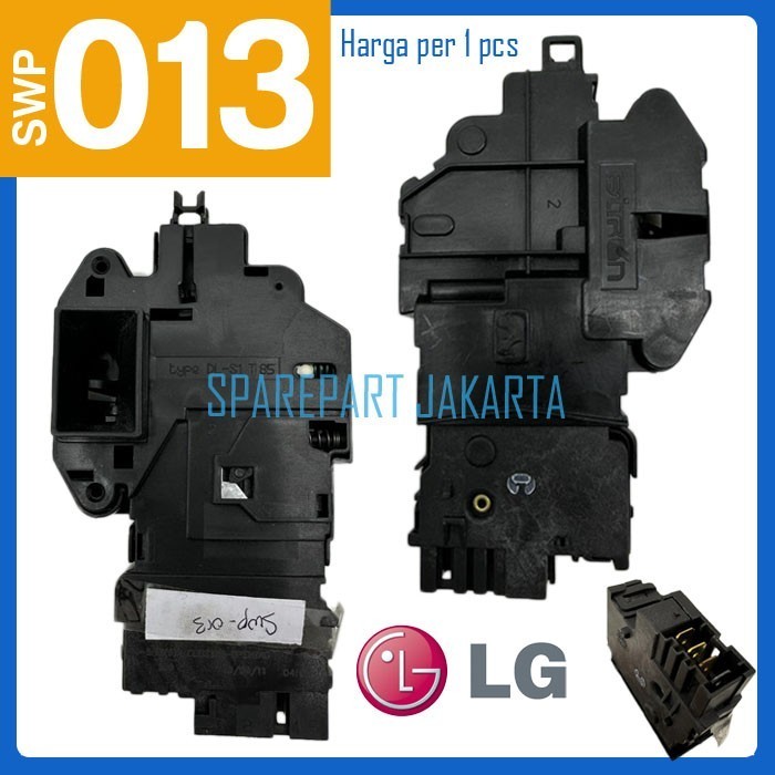 Jual Door lock mesin cuci LG/Samsung 4 soket (SWP-013) | Shopee Indonesia