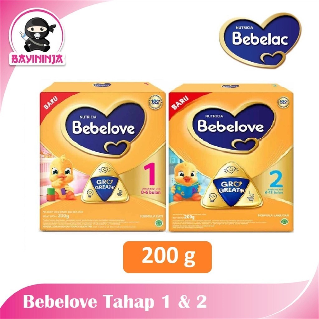 Jual Bebelove Susu Formula Bayi Usia 0-12 Bulan 200 g | Shopee Indonesia