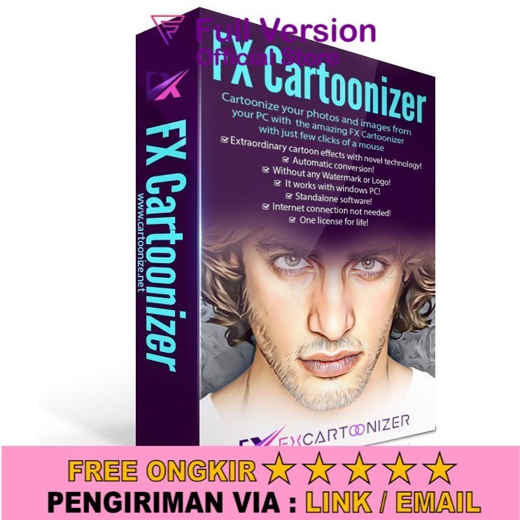Jual FX Cartoonizer Pro Aplikasi Untuk Mengubah Foto Menjadi Tampilan Kartun . Lifetime | Shopee ...