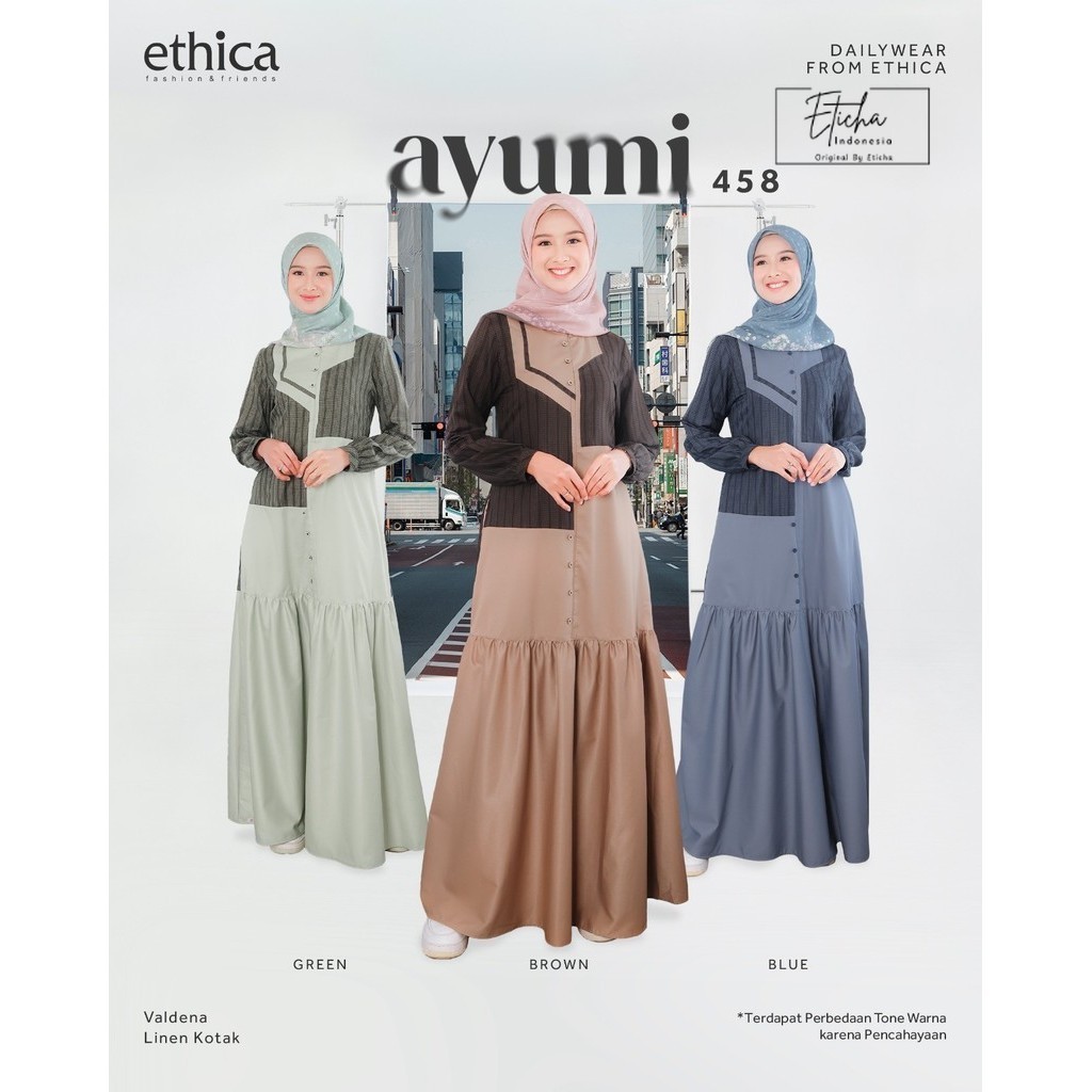 Jual Eticha Indonesia - AYUMI 458 Original By Eticha | Shopee Indonesia