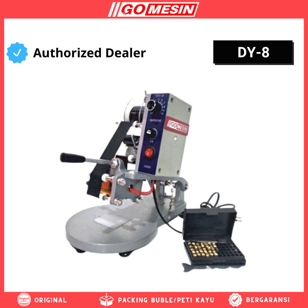 Jual MESIN CETAK EXPIRED DATE GOMESIN GM-DY8 KODE PRODUKSI / KADALUARSA ...