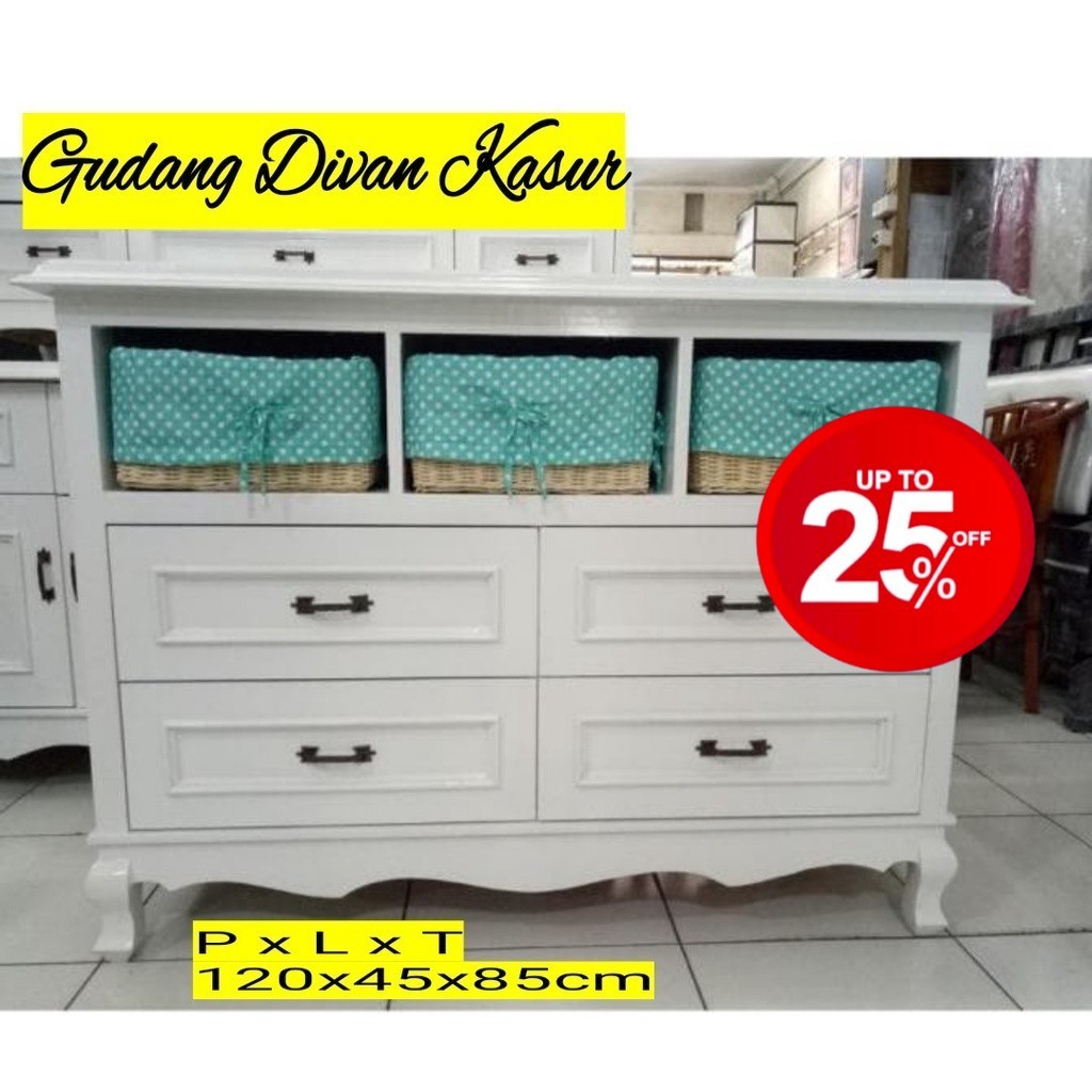 Jual Buvet/Bufet/bupet Meja Tv Minimalis Type Miranda Merk SS Uk 120cm ...