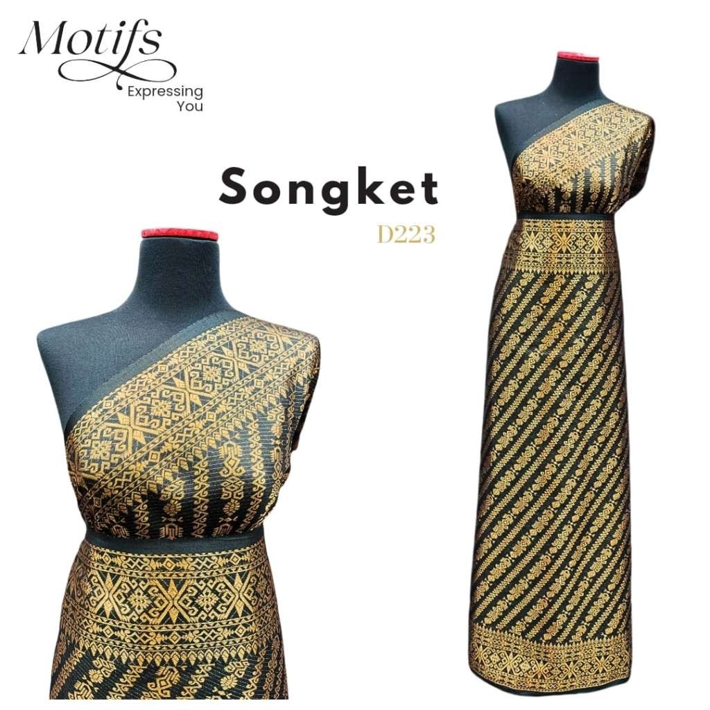 Jual MOTIFS - ( HARGA 0.5 METER ) KAIN SONGKET MURAH -SONGKET SEMI ...