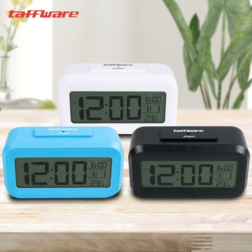 Jual Jam Alarm LCD Digital Clock with Alarm Taffware Fanju JP9901 / Jam ...