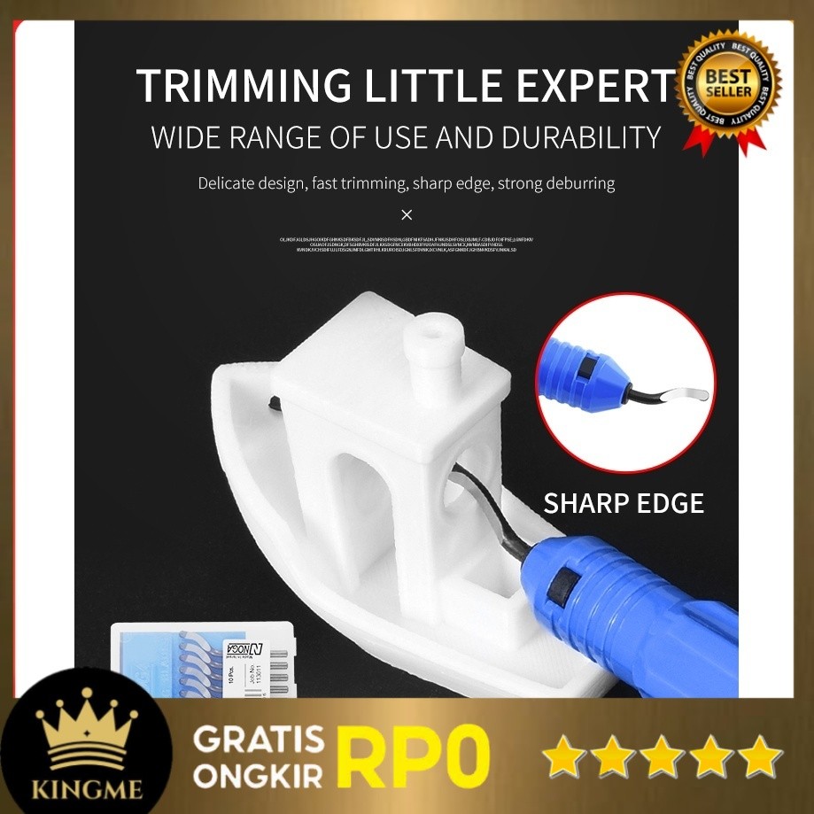 Jual KINGME - TWO TREES Alat Deburring Tepi Besi Pipa NB1100 BS1010 Blade Scrapper - S10 ...