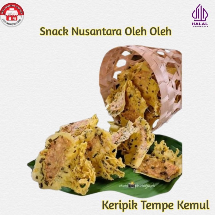 Jual Keripik Tempe Kemul Renyah ,Lezat,Gurih ,Dan Enak Oleh oleh Khas ...