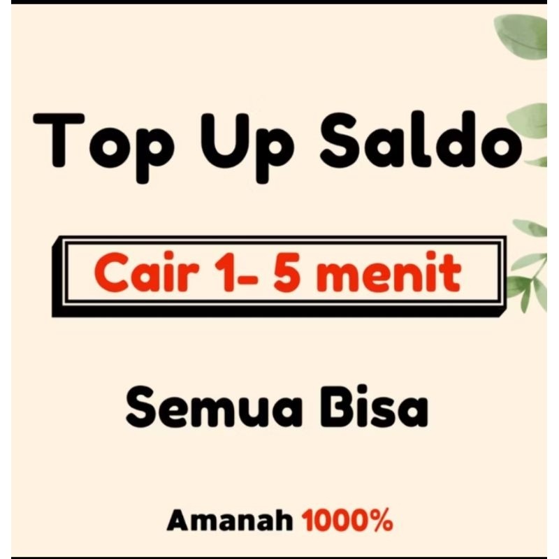 Jual stiker top up pulsa dan ewalete livi68 | Shopee Indonesia