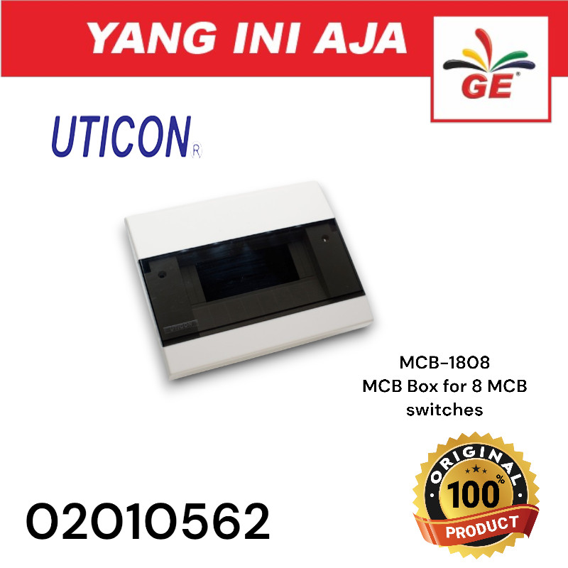 Jual UTICON MCB Box MCB 8 Group MCB-1808 Inbow - 02010562 | Shopee ...