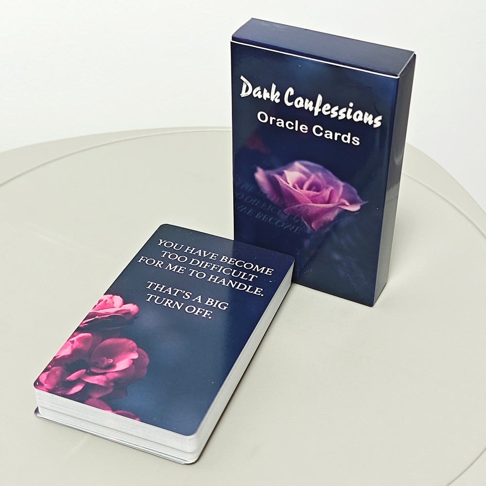 Jual 10.3*6cm Dark Confessions Oracle Cards Twin Flame Oracle Cards ...