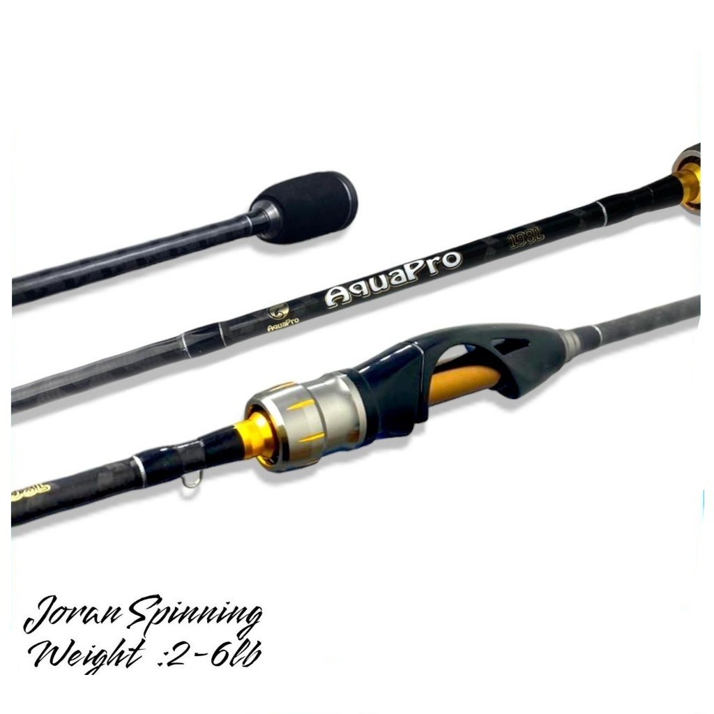 Jual Joran Pancing Lure Golden Model Spinning Action Light Joran Super Ringan Gen 2 / Golden ...
