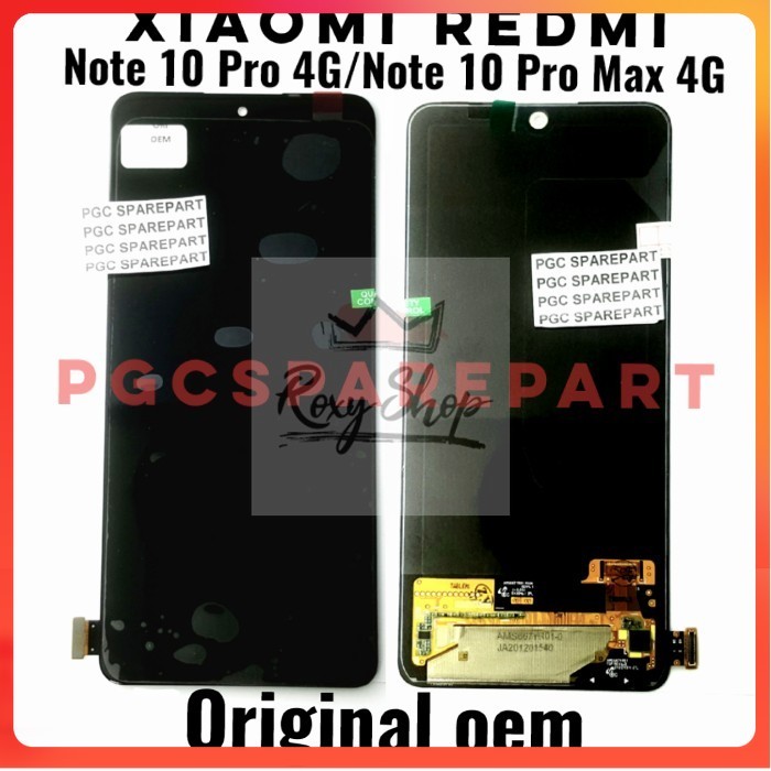 Jual Original OEM LCD Touchscreen Xiaomi Redmi Note 10 Pro 4G | Shopee ...