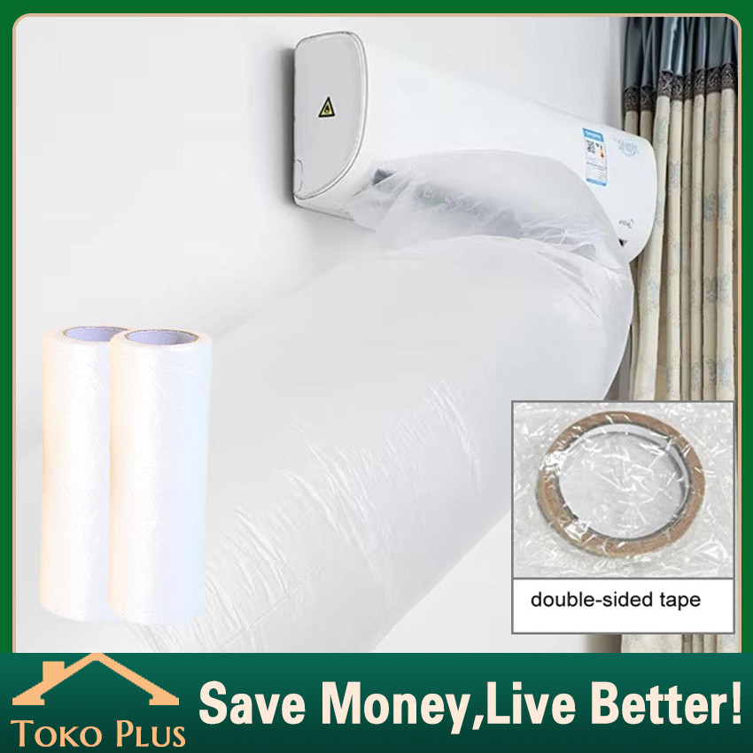 Jual 20M Air Conditioner Guide Bag - Blowing Pipe Bag - Wind Guide Duct - Extended, Flexible ...