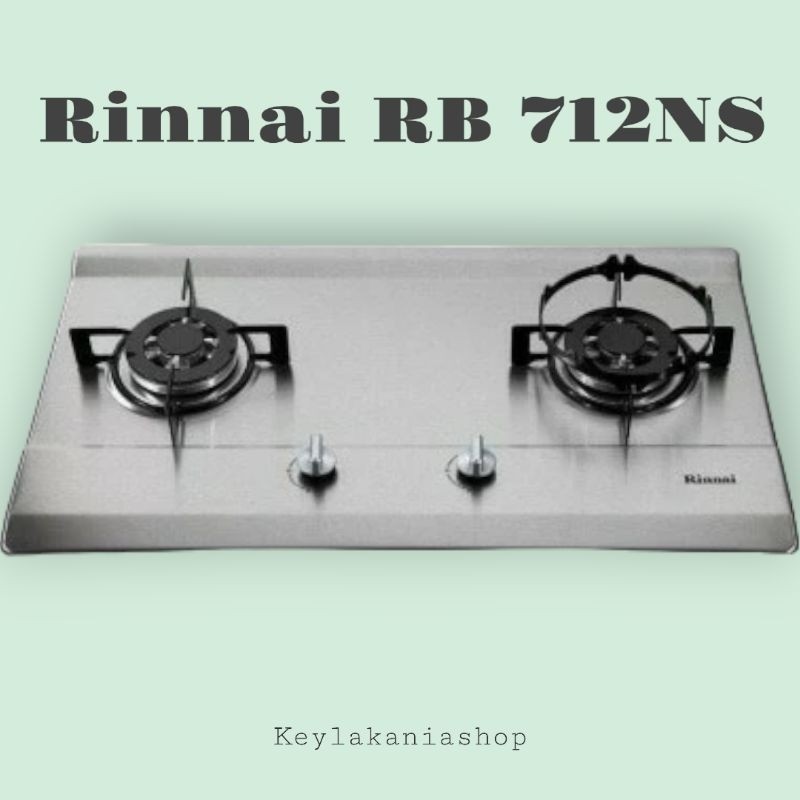Jual Kompor Tanam Rinnai RB 712NS / RB712NS 2 Tungku Stainless | Shopee ...