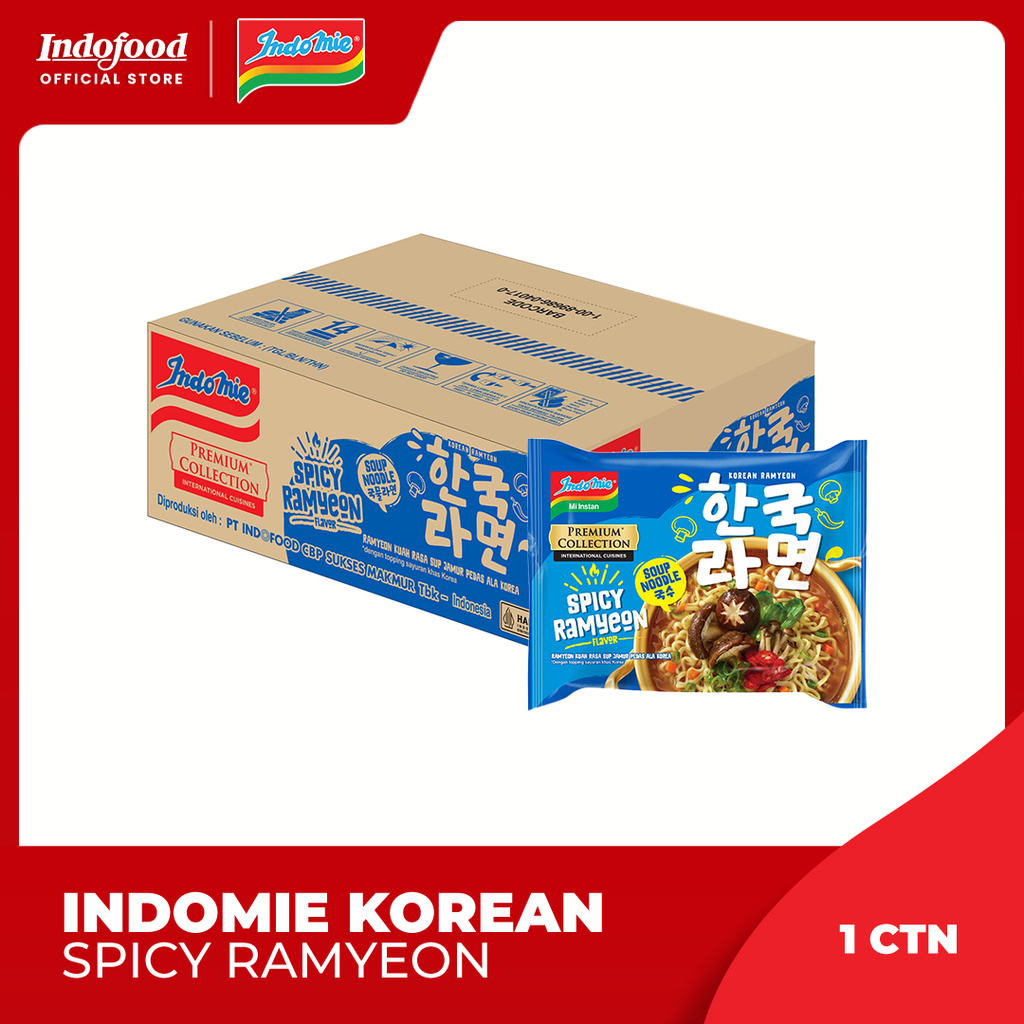 Jual CTN - Indomie Korean Spicy Ramyeon 83 Gr | Shopee Indonesia